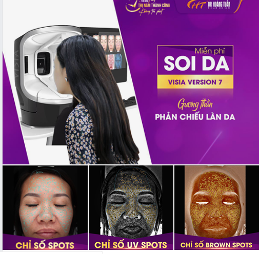 VISIA VERSION 7 - CÔNG NGHỆ ĐỈNH CAO TIẾT LỘ BÍ MẬT LÀN DA.