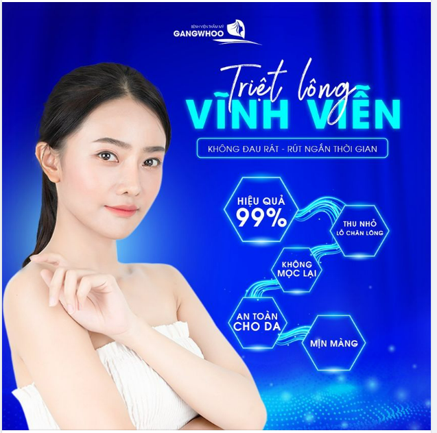 TRIỆT LÔNG VĨNH VIỄN KHÔNG ĐAU RÁT - RÚT NGẮN THỜI GIAN