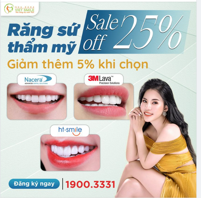 Form răng phù hợp, nụ cười hài hòa với tổng thể gương mặt, màu da, mái ...