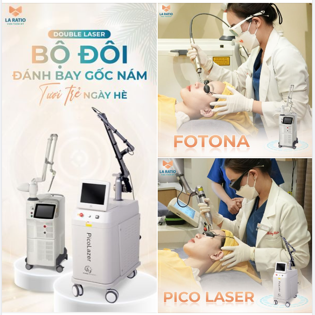 DOUBLE LASER - BỘ ĐÔI ĐÁNH BAY GỐC NÁM cho ngày hè tươi tắn