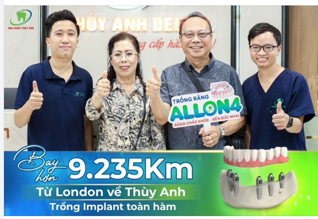 VIỆT KIỀU ANH QUỐC BẬT MÍ LÝ DO BAY VỀ THÙY ANH TRỒNG RĂNG TOÀN HÀM